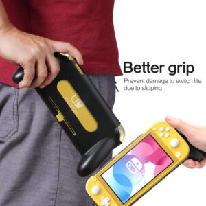 HEATFUN Grip for Nintendo Switch Lite, Comfortable and Ergonomic Switch Lite Grip - Accessories for Nintendo Switch Lite