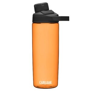 camelbak chute mag bpa-free water bottle - 20oz, lava (1510801060)