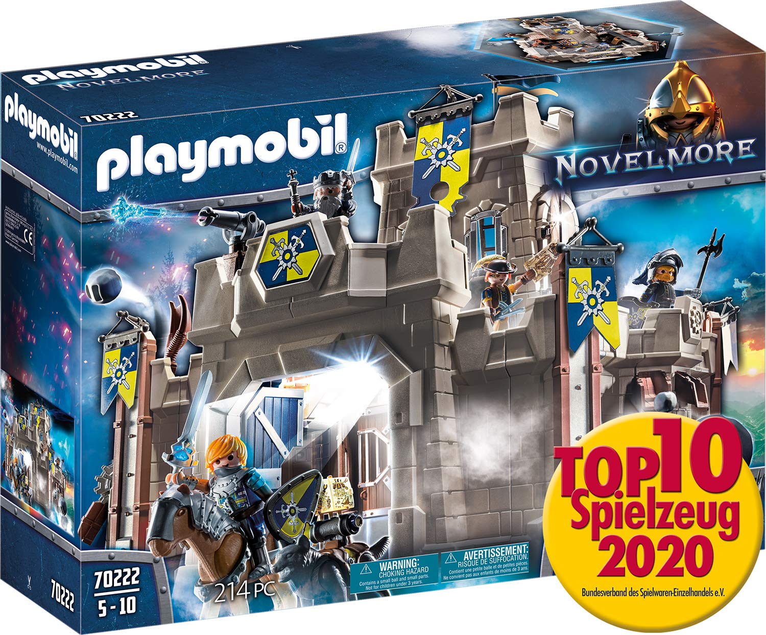 Playmobil Novelmore Fortress with Knights Playset