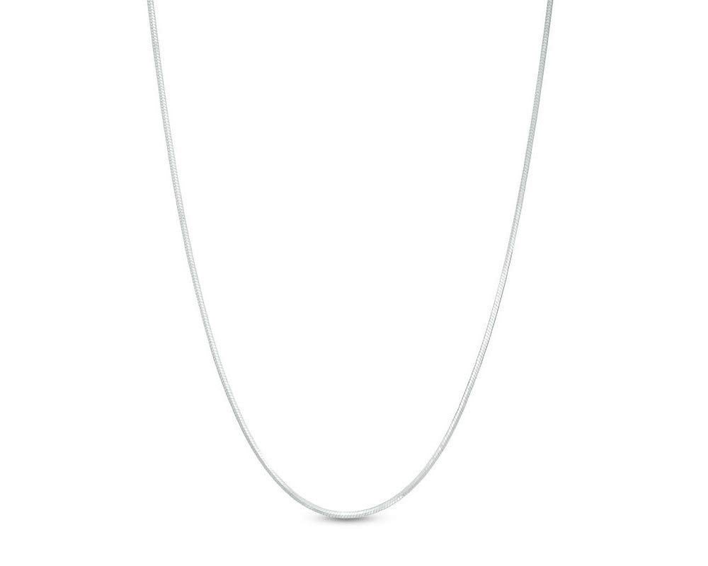 ARGENTO REALE 925 sterling silver necklace 1MM- 2MM Round Snake Chain Necklace- Solid Sterling Silver Chain For Pendants, Flexible 925 Snake Chain, 16-30 Lobster Clasp Silver necklace Made in Italy