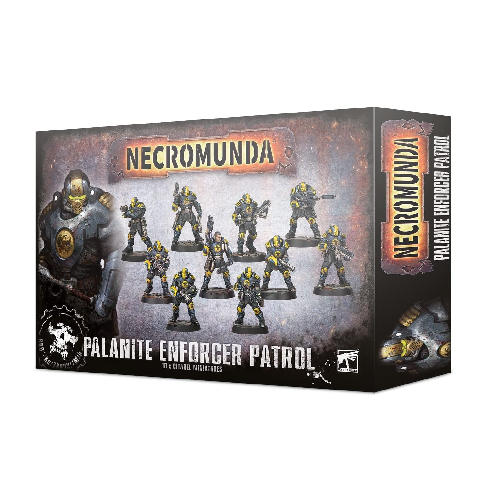 Games Workshop Warhammer NECROMUNDA: PALANITE Enforcer Patrol