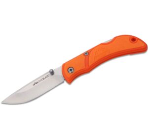 outdoor edge trailblaze 2.5in folding knife orange/tb-25c