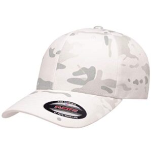 flexfit men's cap, multicam alpine, l/xl