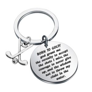 tiimg funny golf gift golfer gift golfing keychain gift for dad grandpa husband boyfriend golf lover gift golf cart keychain