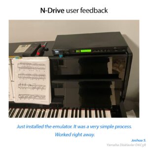 USB Emulator Nalbantov N-Drive eXtreme for Yamaha Disklavier DKC5R (MX80/MX85) and SX101R