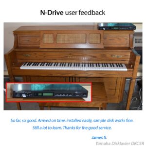 USB Emulator Nalbantov N-Drive eXtreme for Yamaha Disklavier DKC5R (MX80/MX85) and SX101R