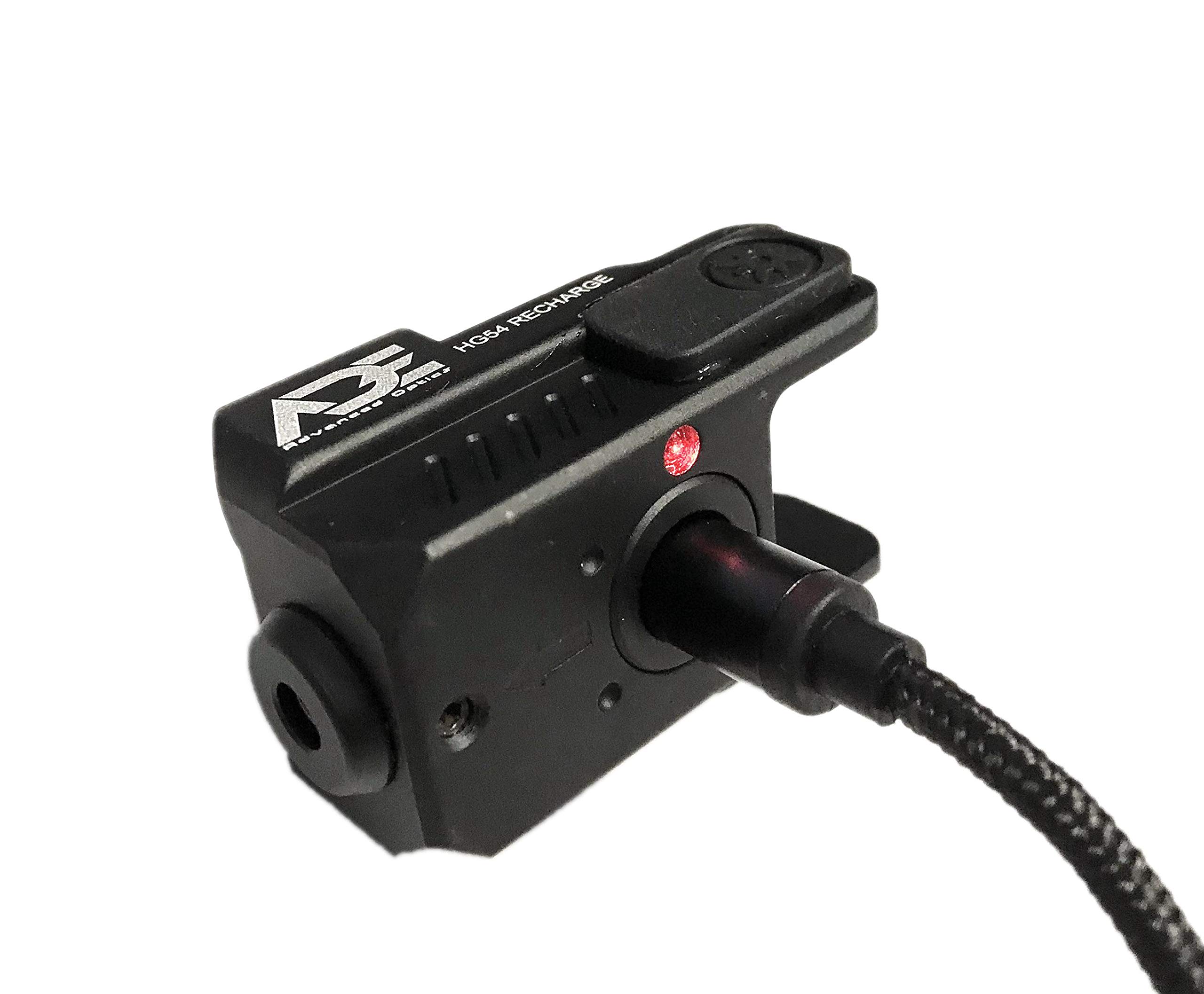 Ade Advanced Optics HG54G-2 Rechargeable CLASS IIIa Green Laser with Magnetic USB Charger