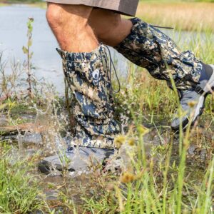 Pike Trail Waterproof Adjustable Leg Gaiters: for Hiking in Mud, Sand, and Snow - Hunting, Mountain Climbing, or Snowshoeing