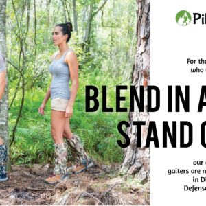 Pike Trail Waterproof Adjustable Leg Gaiters: for Hiking in Mud, Sand, and Snow - Hunting, Mountain Climbing, or Snowshoeing