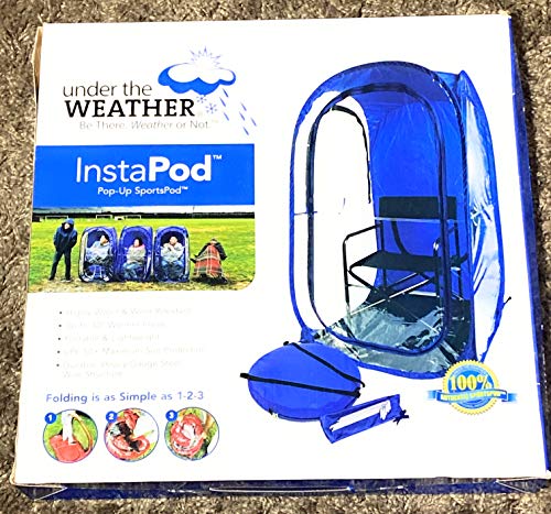 Under the Weather InstaPod Pop-Up Tent For 1 Person ~ Blue