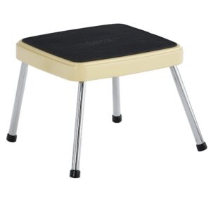 cosco stylaire retro 1-step steel step stool, yellow