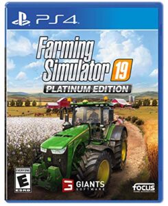 farming simulator 19 platinum edition (ps4) - playstation 4