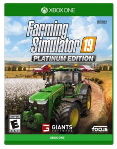 farming simulator 19 platinum edition (xb1) - xbox one