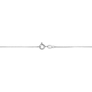 Kooljewelry Sterling Silver Venetian Box Chain Necklace (0.9 mm, 24 inch)