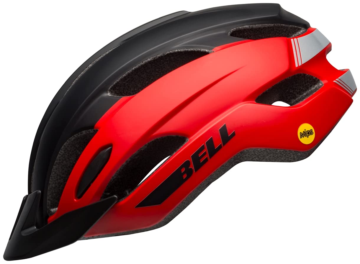 BELL Trace MIPS Adult Recreational Bike Helmet - Matte Red/Black (Discontinued), Universal Adult (53-60 cm)