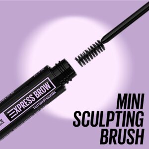 Maybelline Brow Fast Sculpt, Shapes Eyebrows, Eyebrow Mascara Makeup, Soft Brown, 0.09 Fl. Oz.