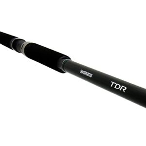 shimano trolling series 2-piece fishing rod, power: heavy | action: medium fast | length: 8'