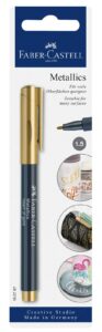 faber-castell metallic marker blisterpack - gold