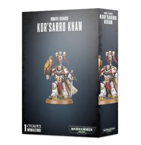 games workshop - warhammer 40,000 - white scars kor'sarro khan