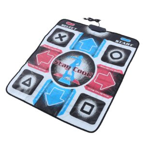 non-slip tv dance mat ddr dancing pad blanket for microsoft xbox 360 game for windows xp/ 7 / 10 os with usb interface