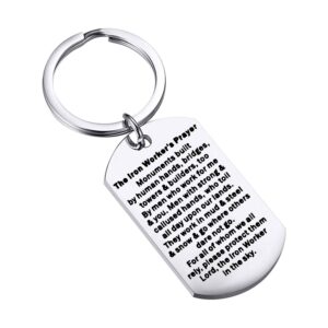 bobauna (iron worker's prayer keychain