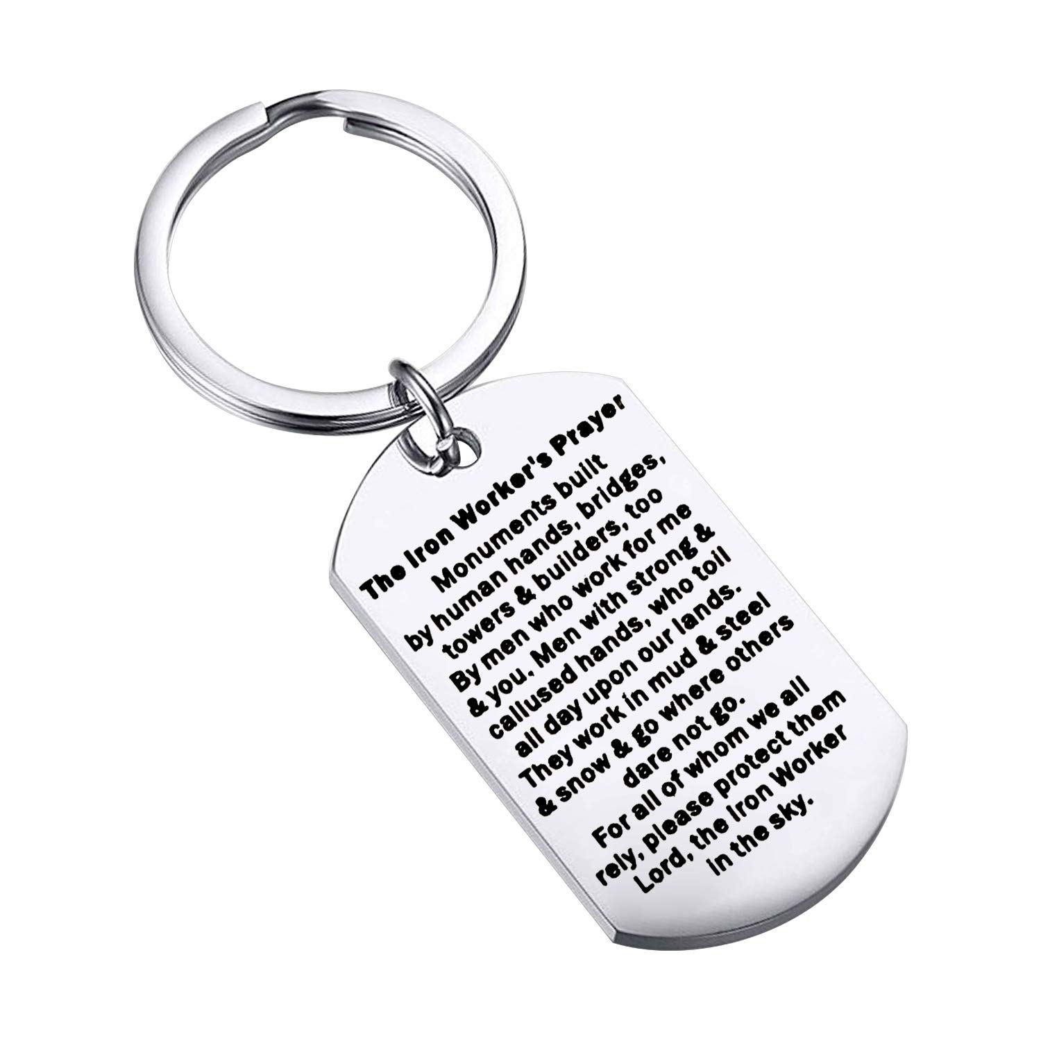 bobauna (Iron worker's prayer keychain