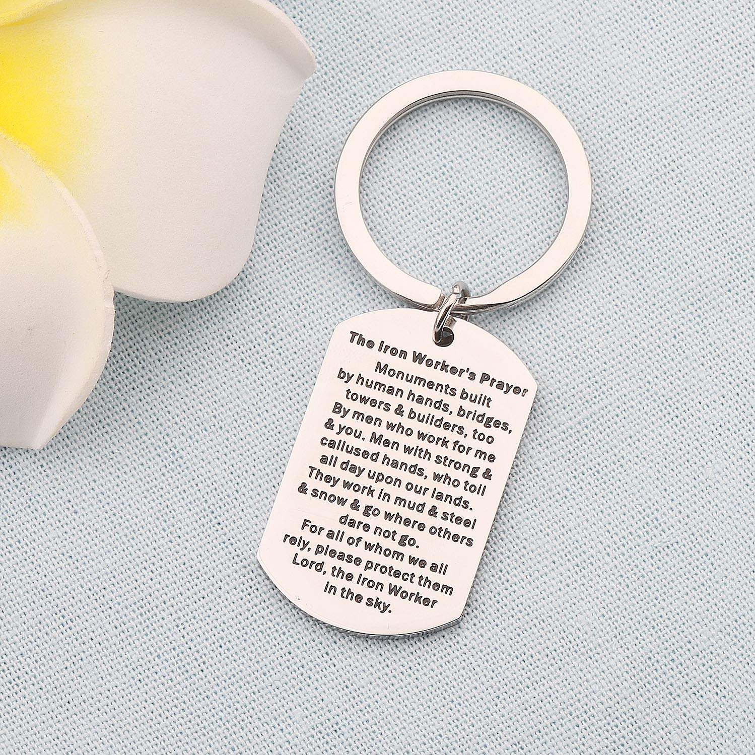 bobauna (Iron worker's prayer keychain