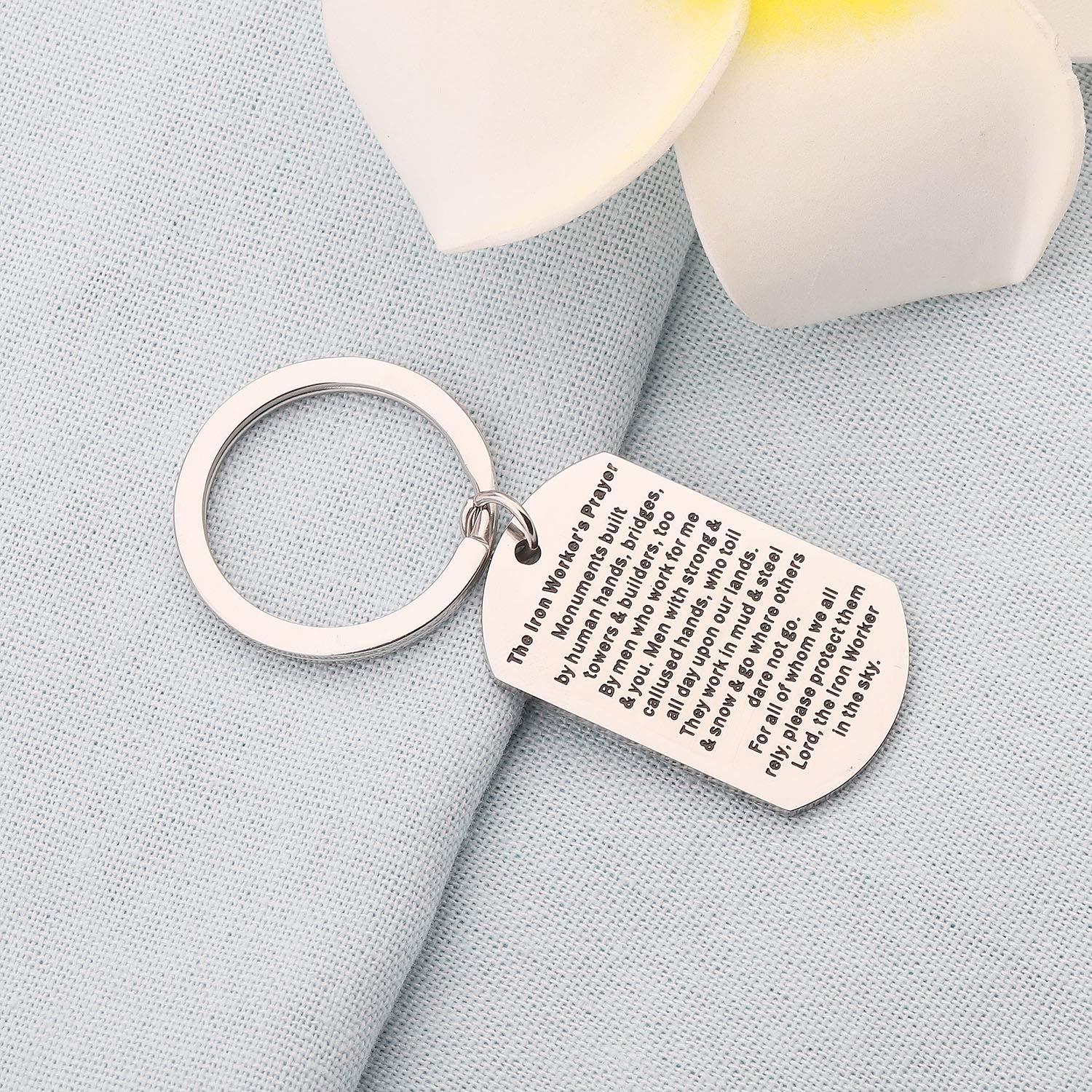 bobauna (Iron worker's prayer keychain