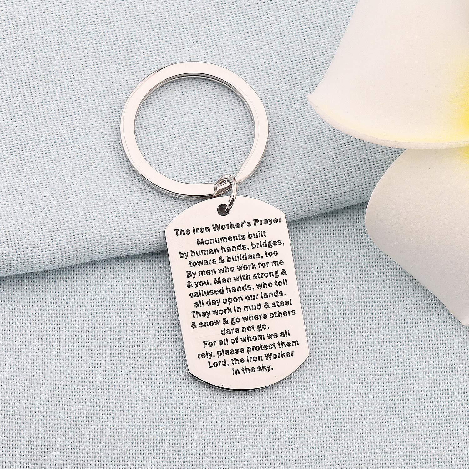 bobauna (Iron worker's prayer keychain