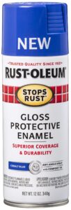 stops rust 347024 stops rust enamel spray paint, gloss cobalt blue, 12-oz. - quantity 1