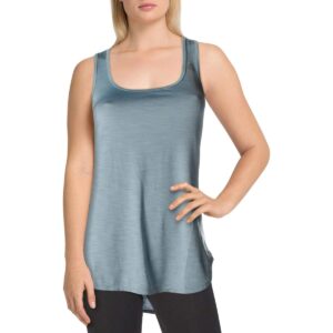 reebok womens legend singlet racerback fitness tank top blue xl