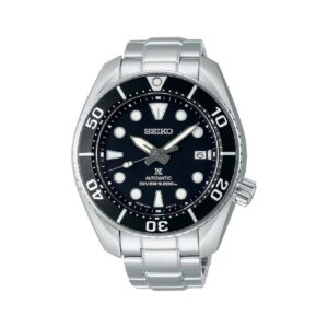 Seiko Prospex 3rd Gen"Sumo" Diver's 200m Automatic Black Dial Sapphire Glass Watch SPB101J1