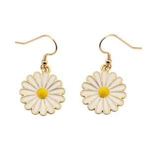 tiimg daisy jewelry daisy earrings daisy flower jewelry daisy lover gift