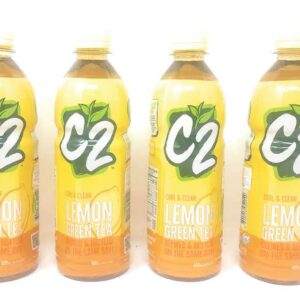 C2 Lemon Green Tea 500ml, 4 Pack