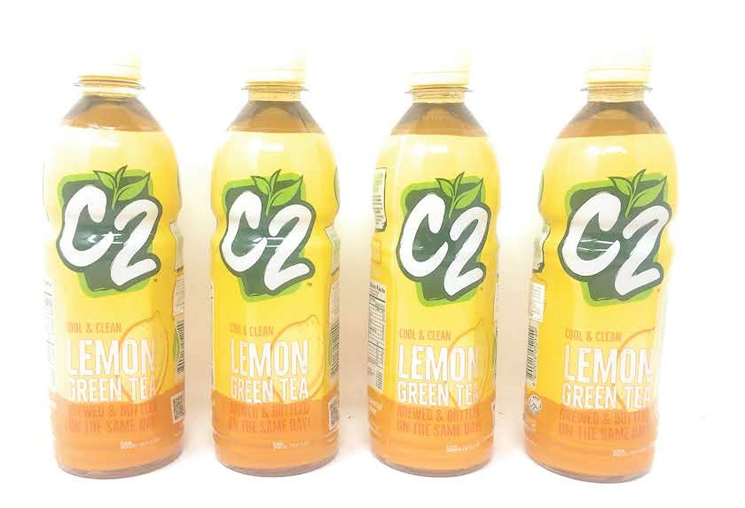 C2 Lemon Green Tea 500ml, 4 Pack