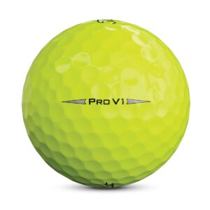 titleist 24 pro v1 2019 used golf balls (yellow)