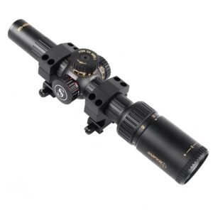 sniper nt1-6x24gl riflescope 1-6x24 lpvo rifle scope red/green illuminated reticle