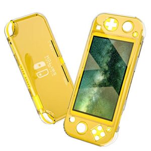 ECHZOVE Protective Case for Nintendo Switch Lite, Hard Clear Case for Switch Lite not Fit with Skins