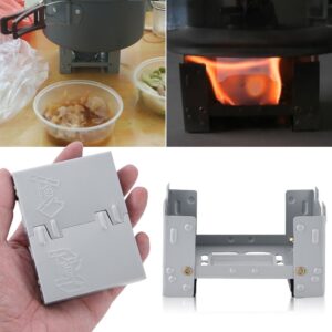 95 x 75mm Camp Fire Tablets Pocket Stove Folding Emergency Camping Stove Solid Fuel Outdoor Portable