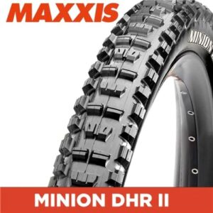 Maxxis Minion DHR II Tire - 24 x 2.3, Clincher, Folding, Black, Dual