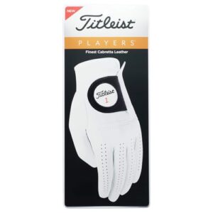 Titleist Players Men's Regular Left Pearl , Medium/Large