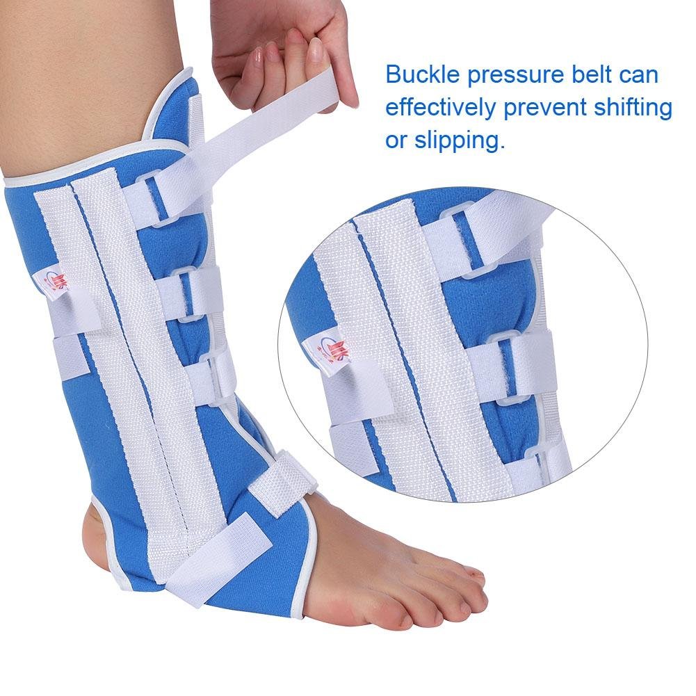 Knee Brace Support, Adjustable Knee Joint Support Ankle Strap,Orthosis Joint Pain Relief Sports Injury Rehabilitation, For Ankle Supports Protection Against Reinjury (S)