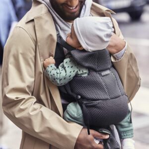 BabyBjörn Baby Carrier Free, 3D mesh, Anthracite