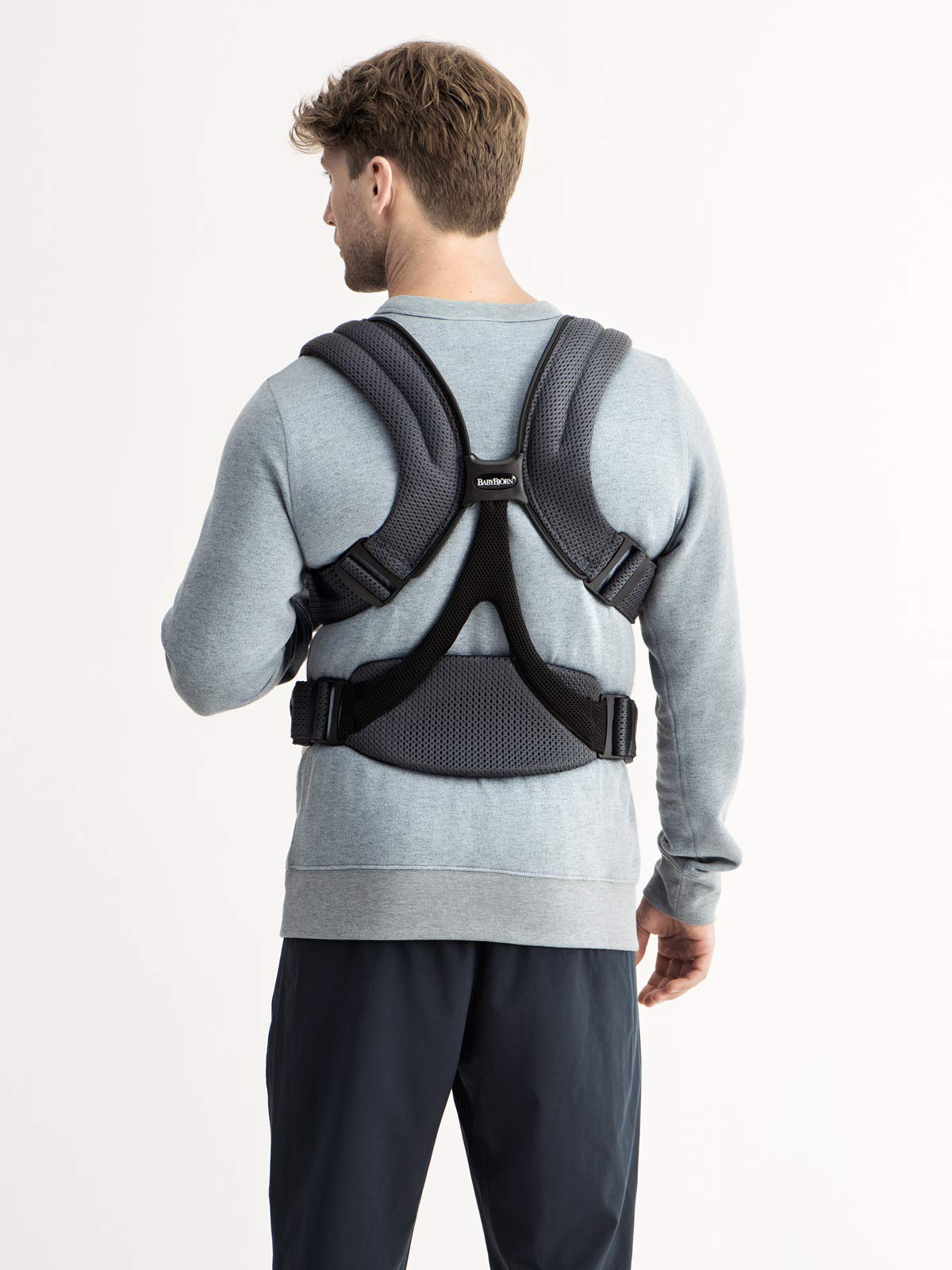 BabyBjörn Baby Carrier Free, 3D mesh, Anthracite