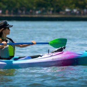 Perception Joyride 10 | Sit Inside Kayak for Adults and Kids | Recreational and Multi-Water Kayak with Selfie Slot | 10' | Dapper