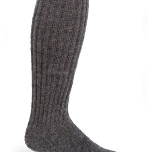 WARRIOR ALPACA SOCKS - Second to None Thick Alpaca Terry Lined Boot Socks - Unisex (1 Pair X-Large, Medium Gray)