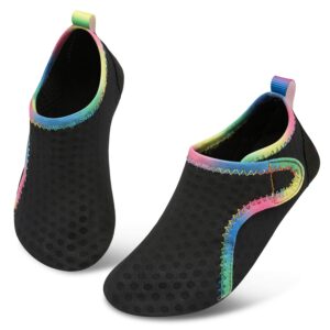 centipede demon kids water shoes girls boys breathable quick dry barefoot aqua sock shoes for swim pool beach outdoor water sports 2.5-3.5 little kid