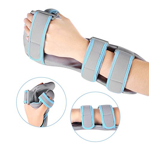 Wrist Brace - Adjustable Wrist Brace Breathable Strap, Hook & Loop Design, Strong Stickiness Comfortable For Hand & Wrist Braces Hand-And-Wrist-Braces For Injury Recovery(Left)