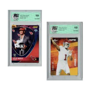 kyler murray 2019 panini instant #dn1 & hype! 1/25 #22 rookie cards pgi 10 - unsigned college cards