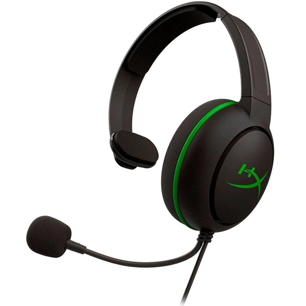 HyperX CloudX Chat Headset – Official Xbox Licensed, Compatible with Xbox One and Xbox Series X|S, 40mm Driver, Noise-Cancellation Microphone, Pop Filter, In-Line Audio Controls, Lightweight